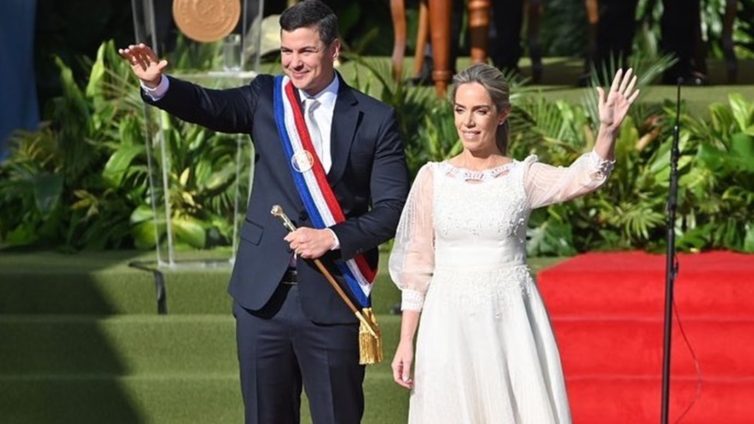 Destacan la imponente presencia de la Primera Dama Leticia Ocampos - EPA Destacan la imponente presencia de la Primera Dama Leticia Ocampos - EPA